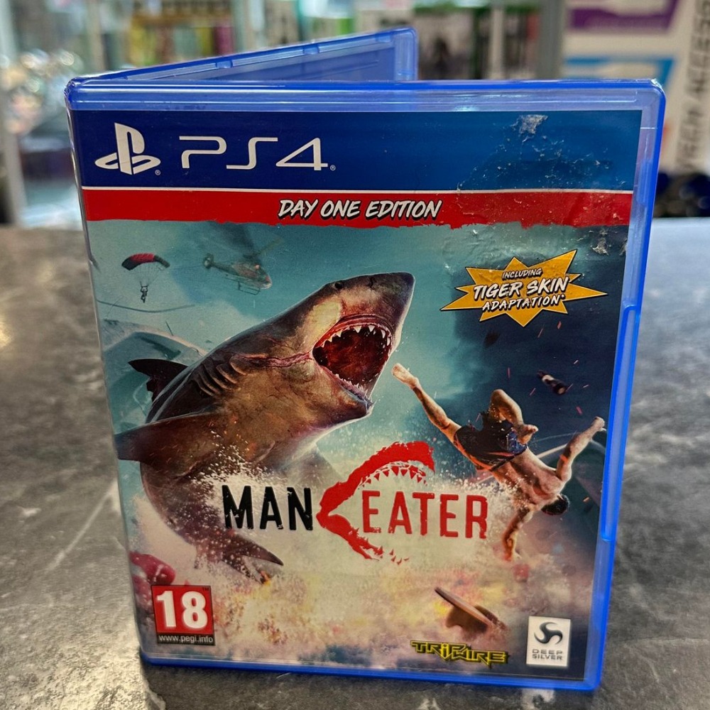 Pre-owned Maneater: Day One Edition (PS4) PEGI 18+ Adventure - Own4Less